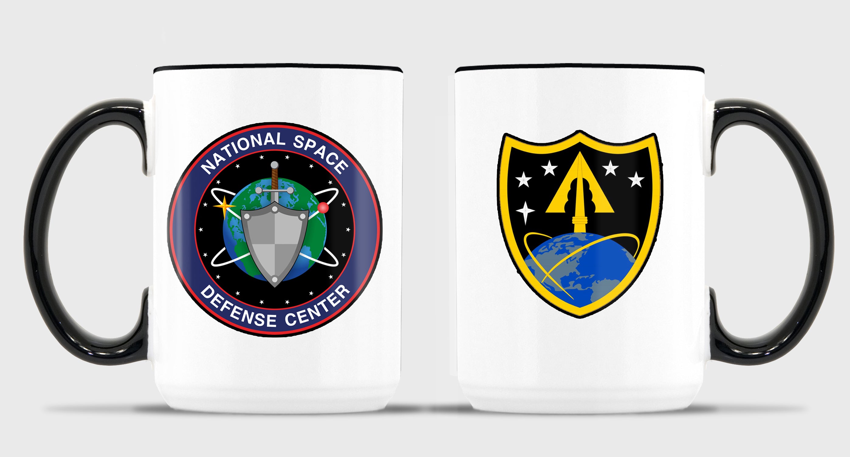 ARMY 15 oz Coffee Mug- All White or White with Black Trim. – FortCarsonSwag