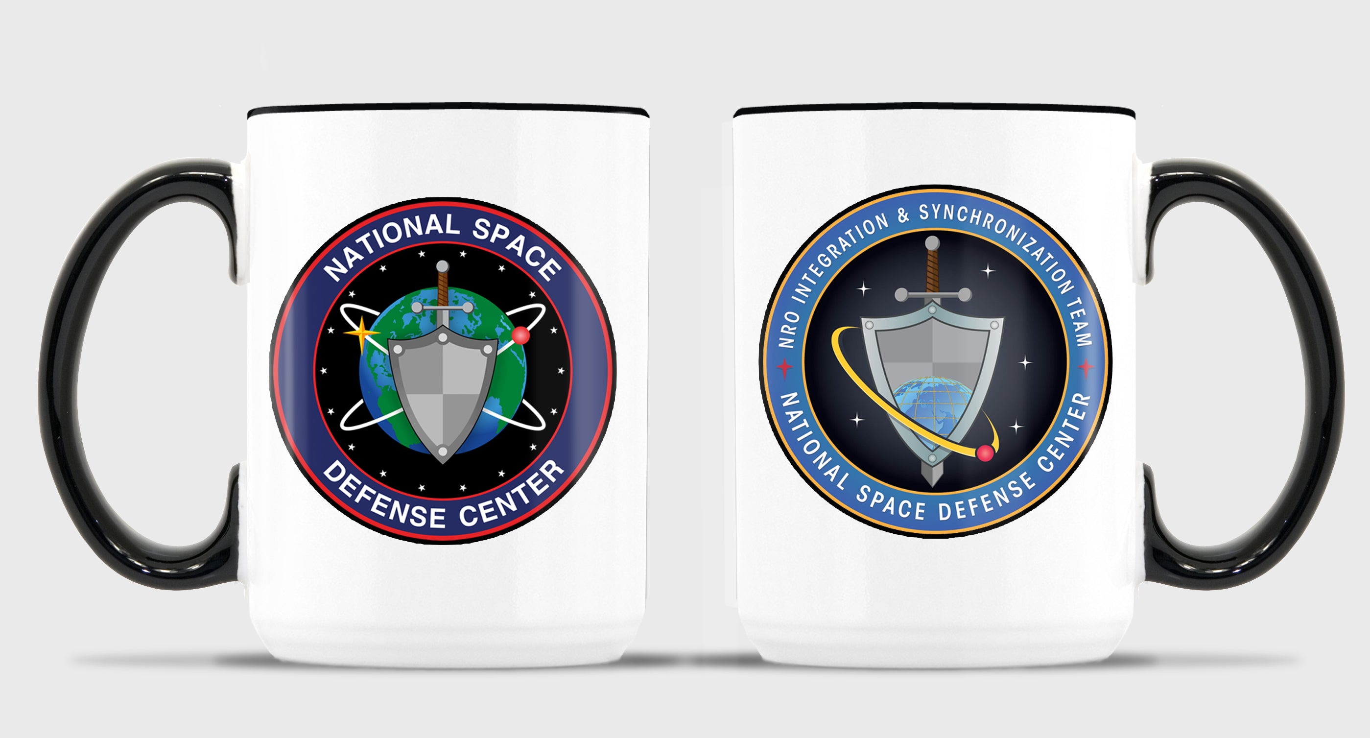 NIST 15 15 oz Coffee Mug- All White or White with Black Trim ...