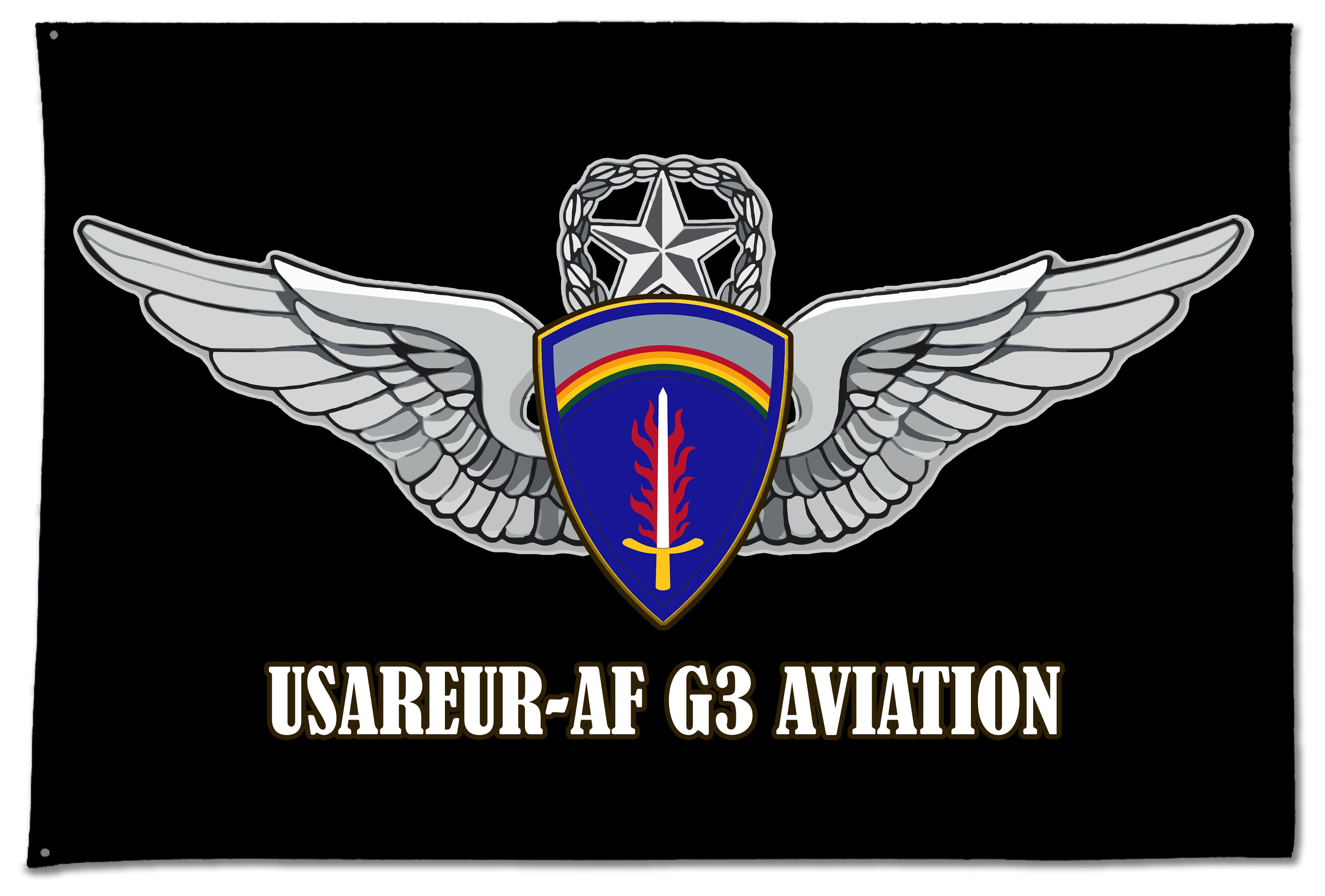 One Sided Flag with Grommets. Comes in multiple sizes. – FortCarsonSwag