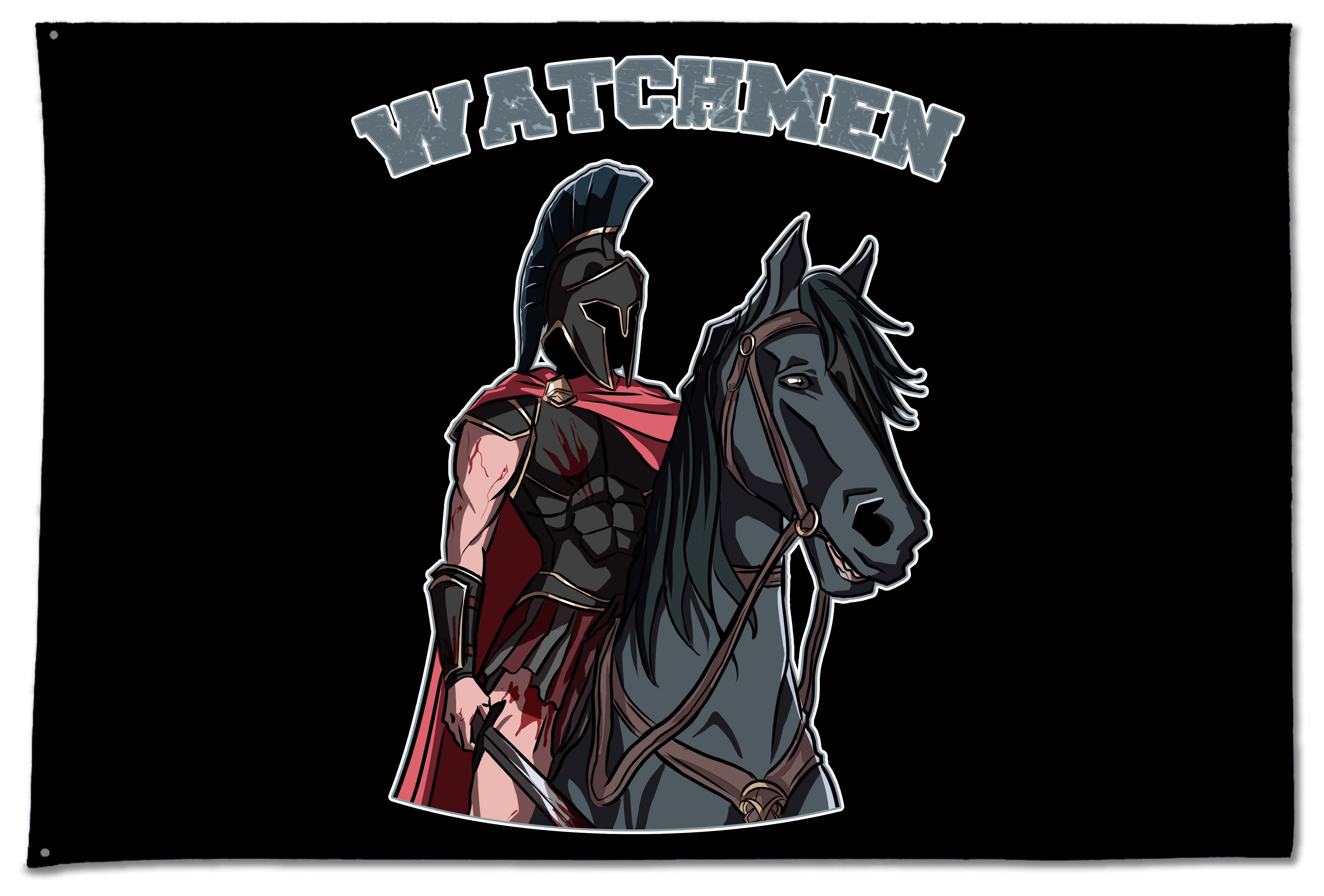 One Sided Flag with Grommets. Comes in multiple sizes. – FortCarsonSwag